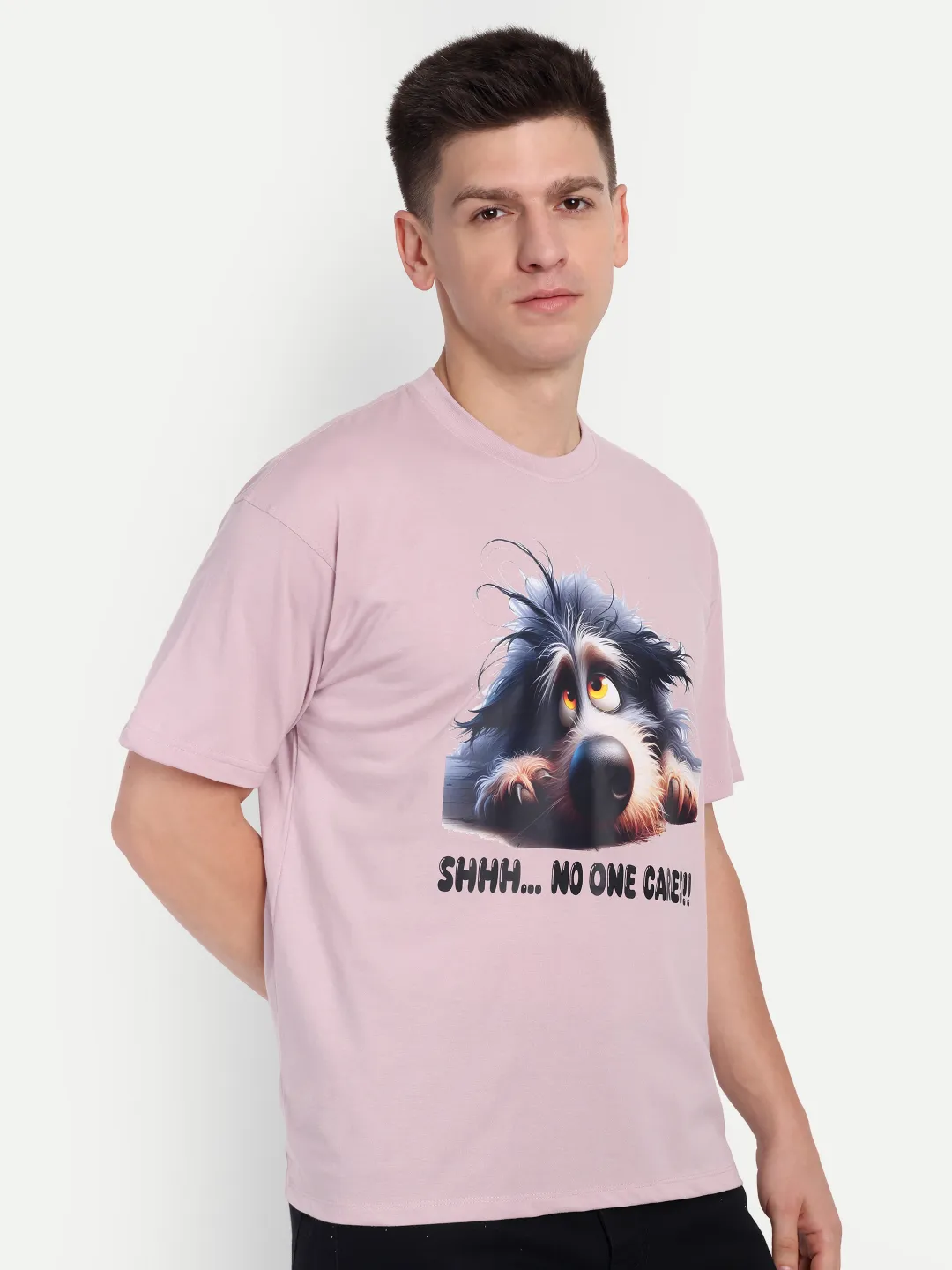 Professional Men's Oversized T-Shirts Photoshoot for E-commerce